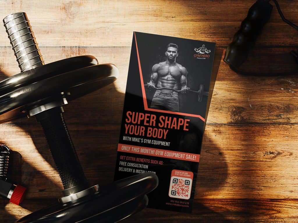 How To Put a QR Code On a Flyer | Best Practices & Examples