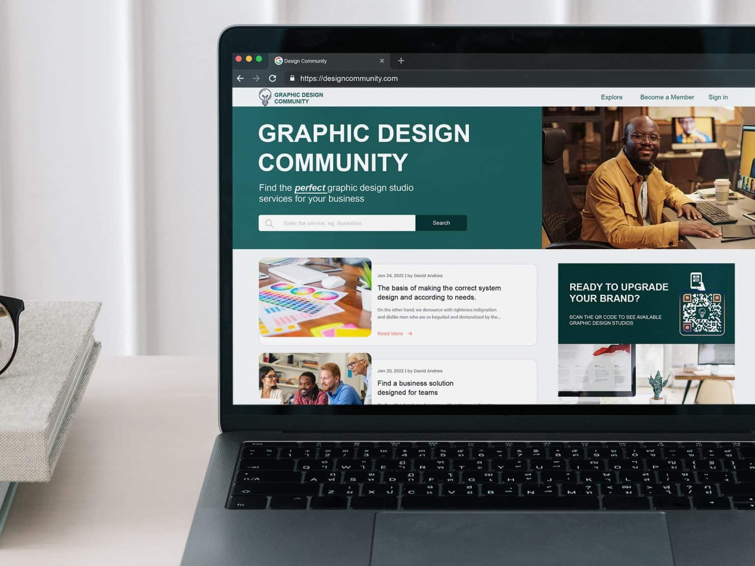 QR codes for Graphic Design Studios | QR Code management