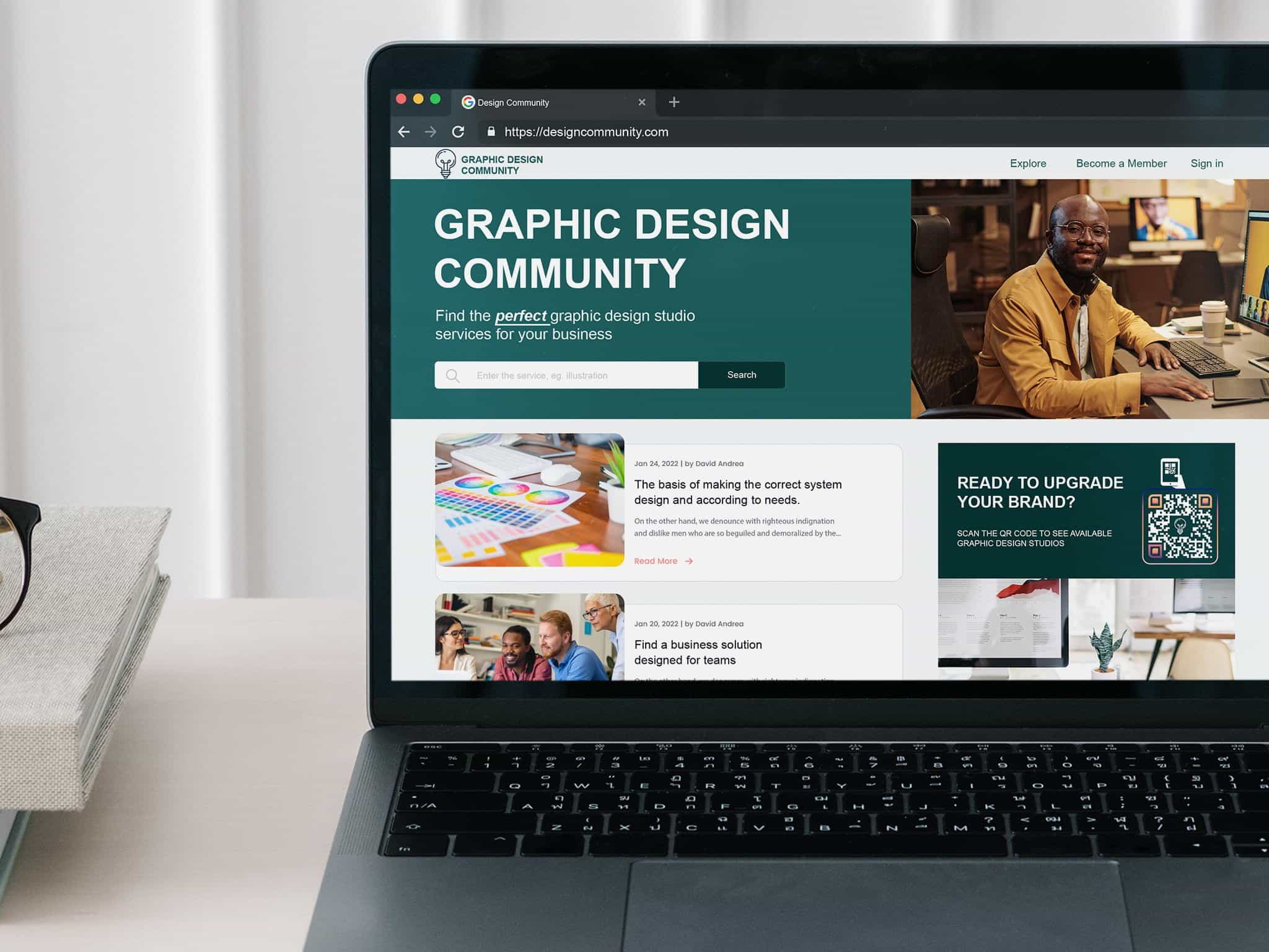 QR codes for Graphic Design Studios | QR Code management
