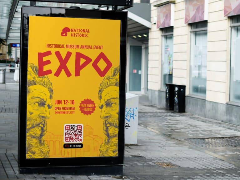 QR codes for museums and galleries | Generate today